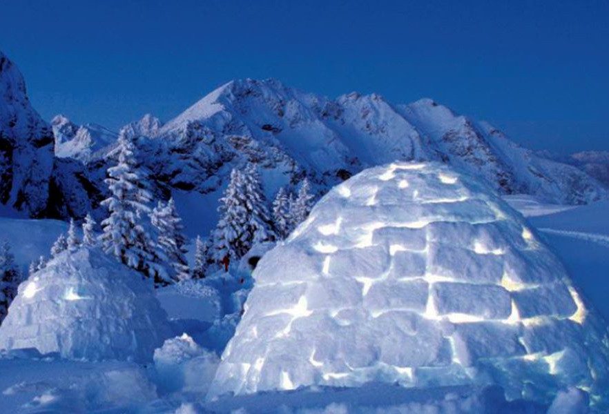 Igloo experience | Let's Go Halal